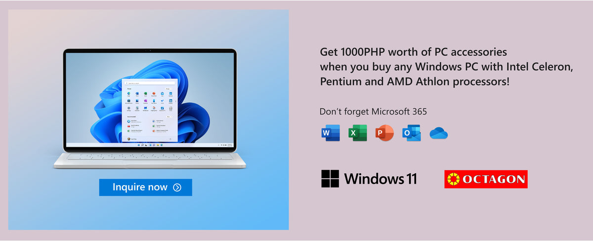 AMD Windows 11 Promo – Octagon Computer Superstore