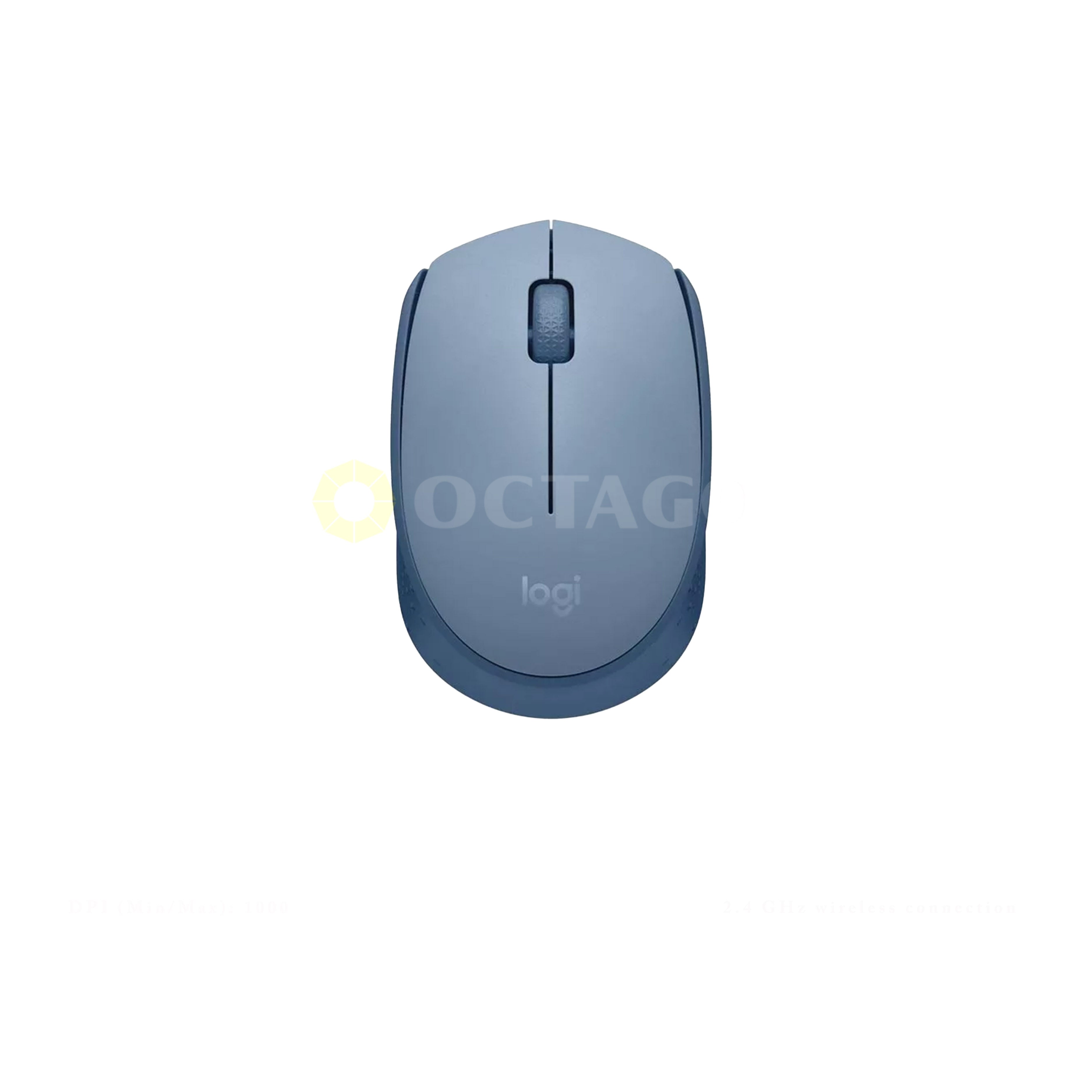 LOGITECH M171 BLUEGREY WIRELESS MOUSE – Octagon Computer Superstore