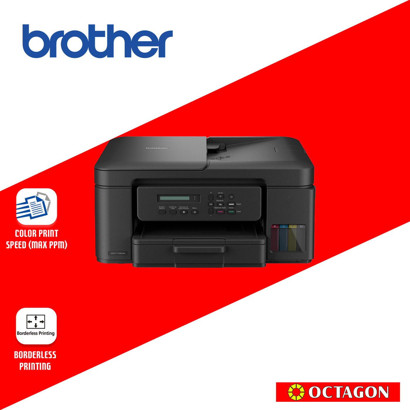 BROTHER DCP-T730W 3IN1 PRINTER – Octagon Computer Superstore