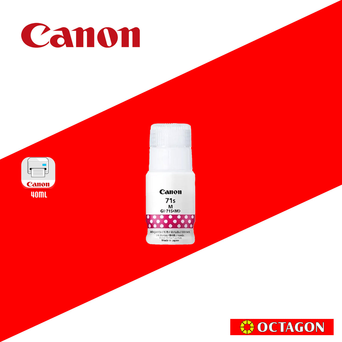 CANON GI-71S MAGENTA INK BOTTLE 40ML – Octagon Computer Superstore