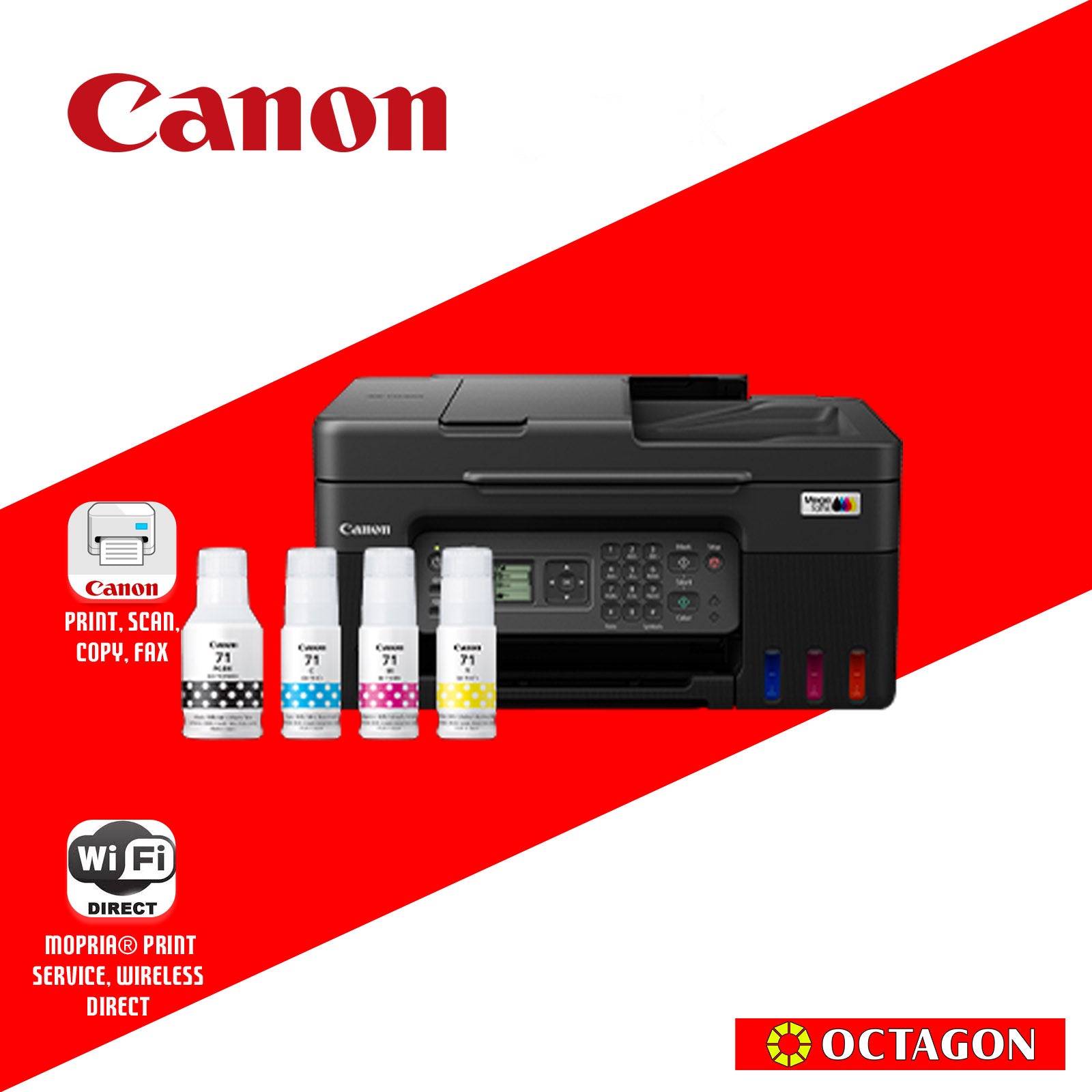 CANON PIXMA G4770 INK TANK PRINTER (GI-71 SERIES) – Octagon Computer ...