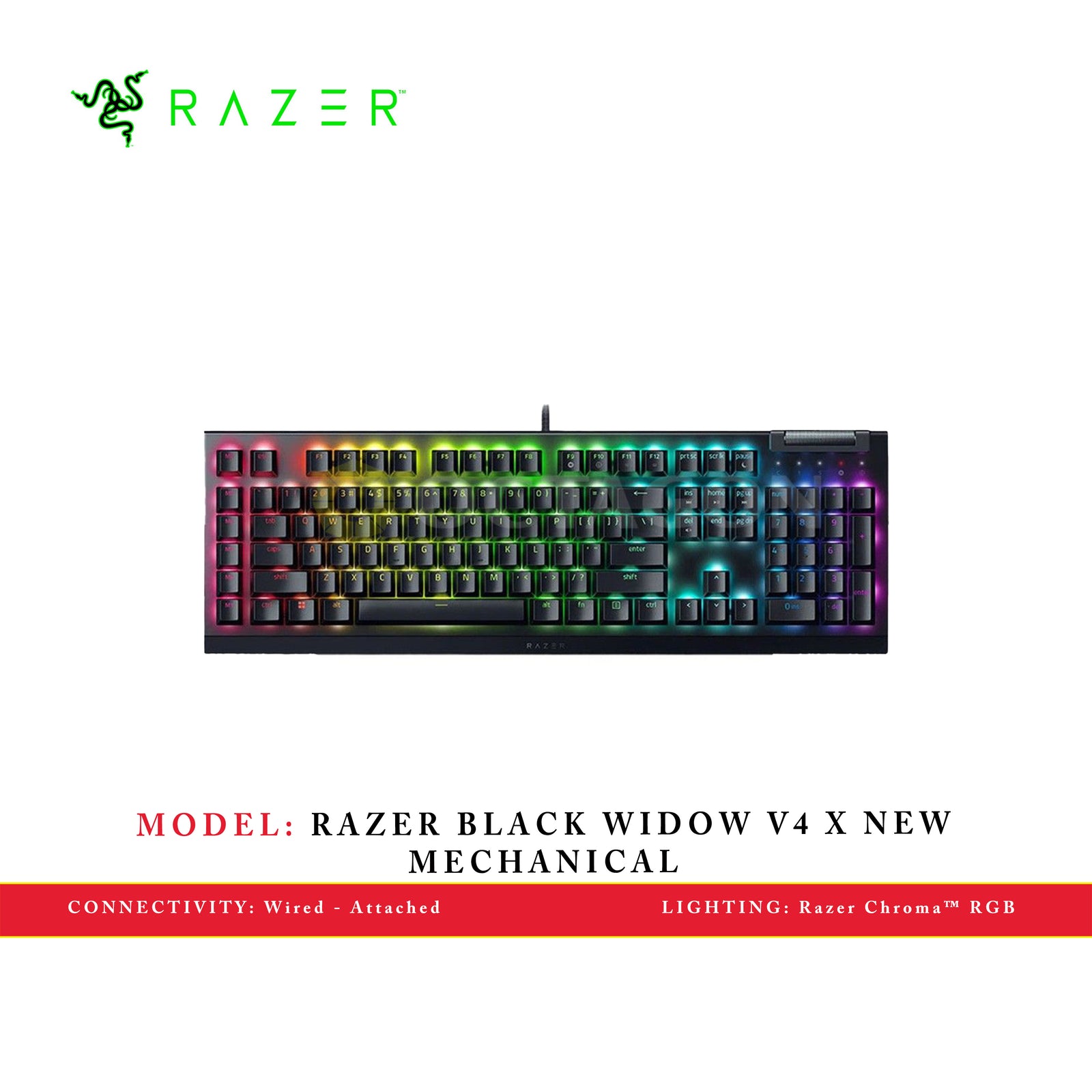 RAZER BLACK WIDOW V4 X NEW MECHANICAL – Octagon Computer Superstore