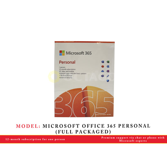 MS OFFICE 365 PERSONAL – Octagon Computer Superstore