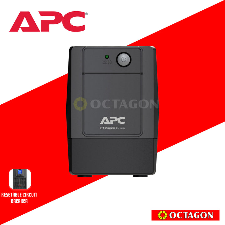 APC BVX650I-PH 650VA/360W/230V 4 OUTLETS – Octagon Computer Superstore
