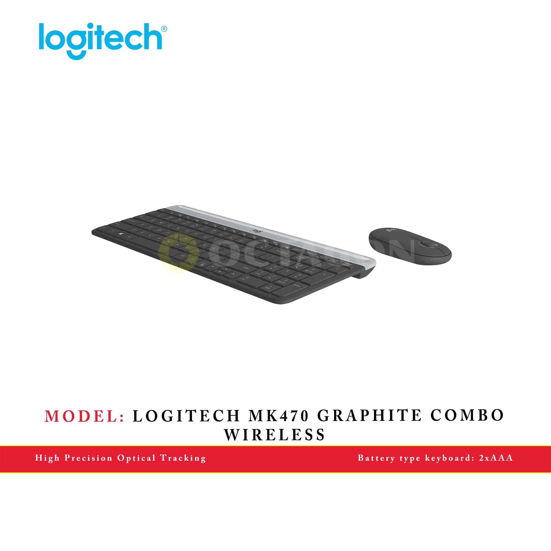 LOGITECH MK470 GRAPHITE COMBO WIRELESS – Octagon Computer Superstore