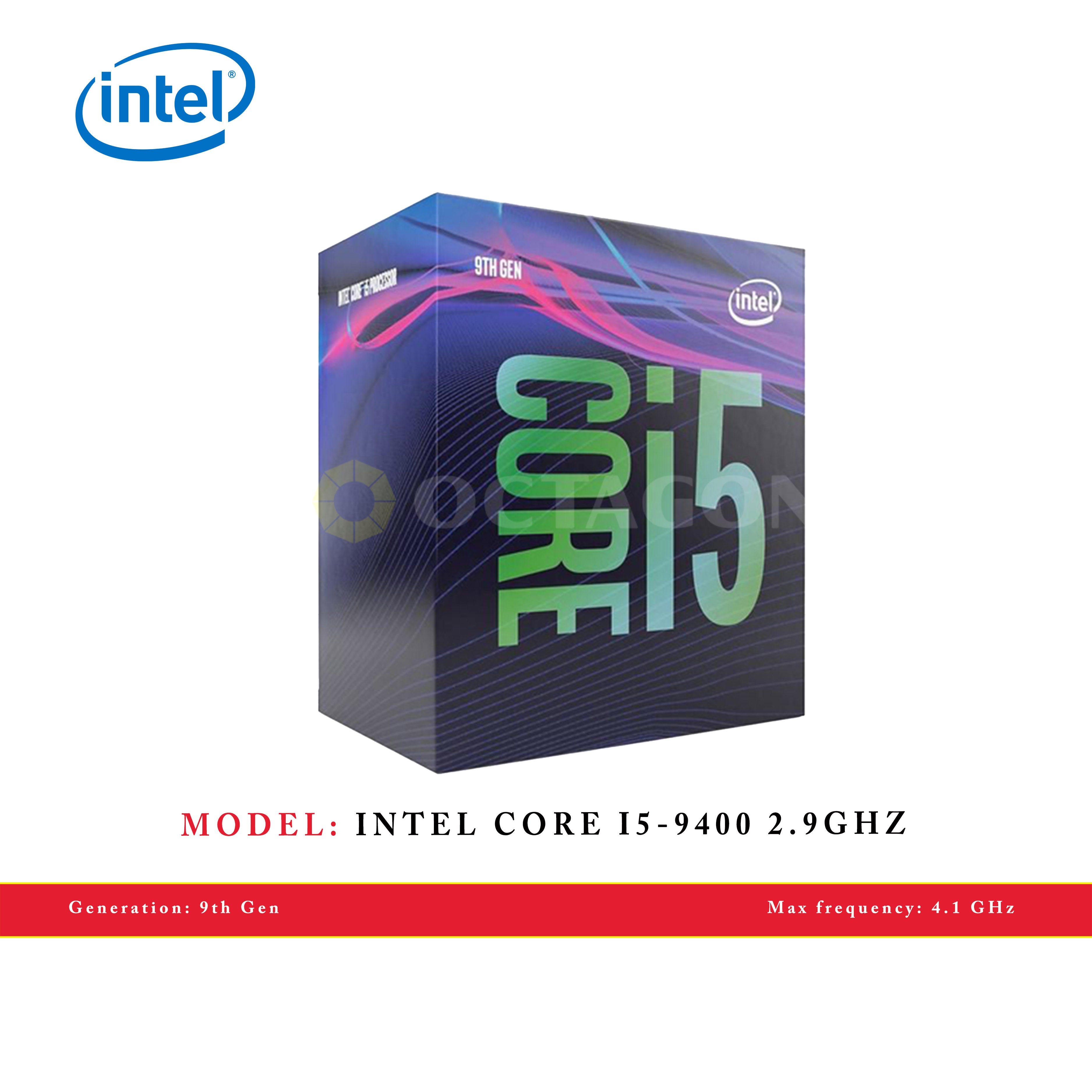 INTEL CORE I5-9400 2.9GHZ – Octagon Computer Superstore