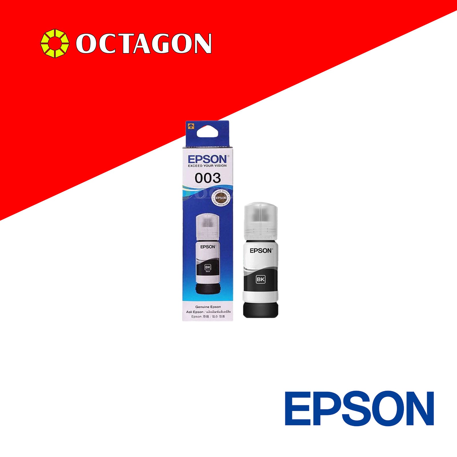EPSON T00V100 (003) BLACK INK BOTTLE – Octagon Computer Superstore
