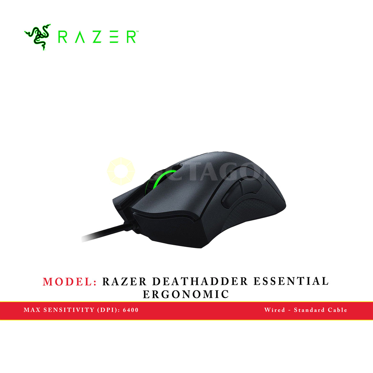 RAZER DEATHADDER ESSENTIAL ERGONOMIC – Octagon Computer Superstore