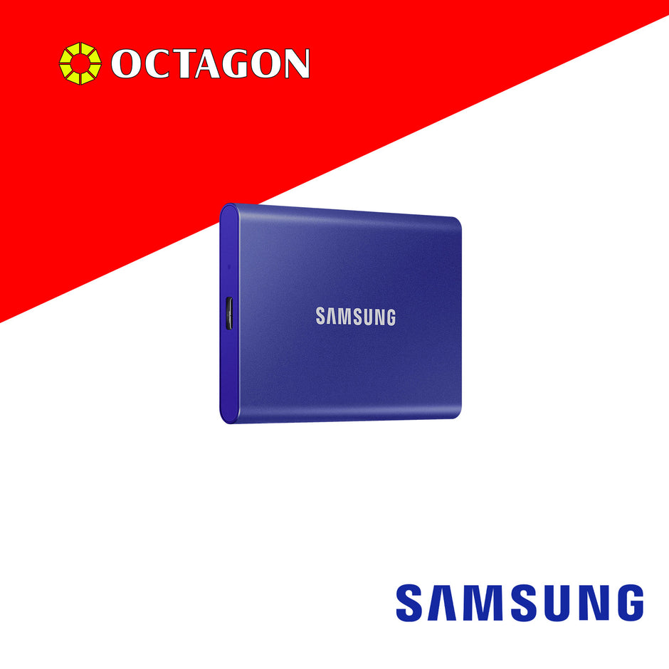 SAMSUNG T7 1TB BLUE PORTABLE SSD – Octagon Computer Superstore