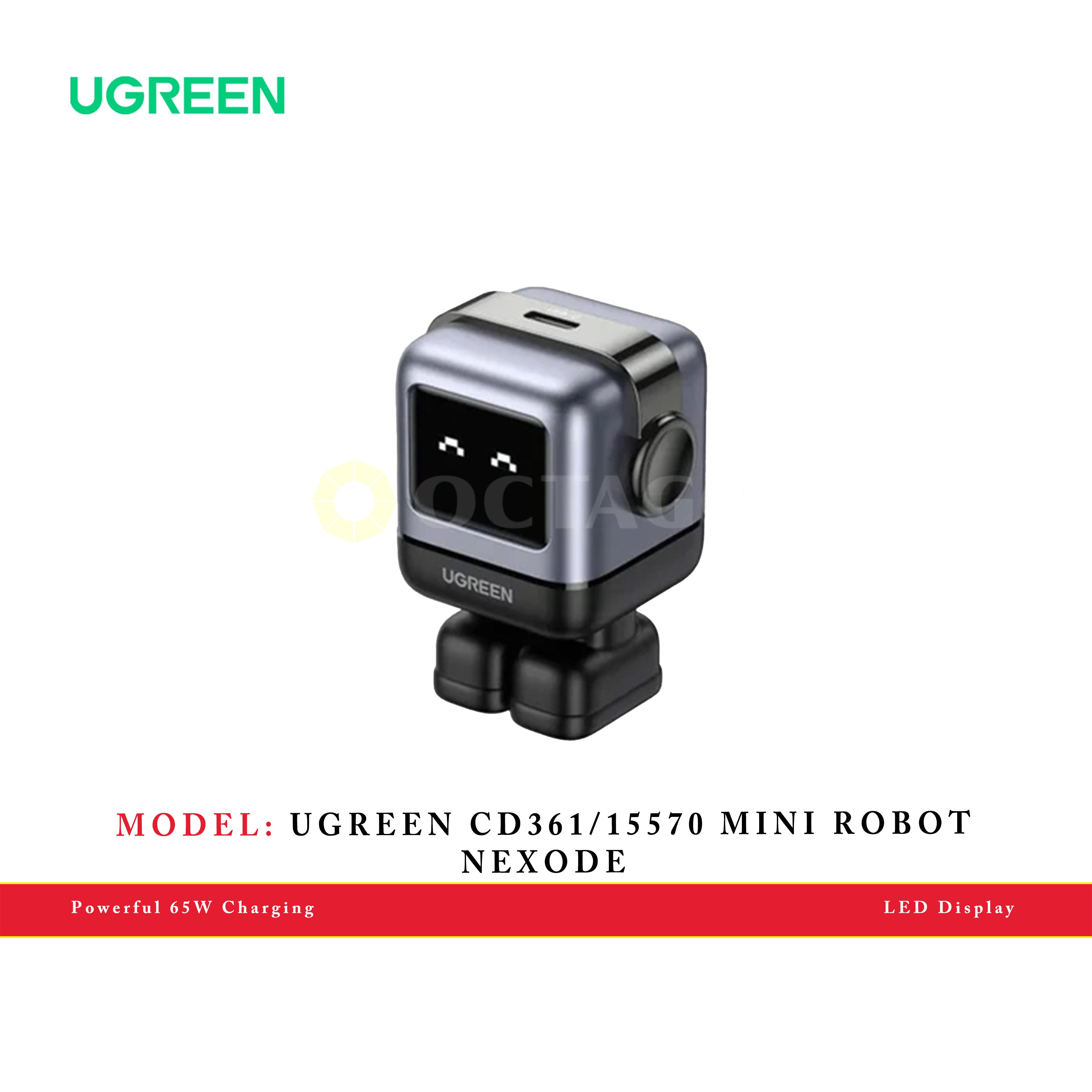 UGREEN CD361/15570 MINI ROBOT NEXODE BK CHARGER – Octagon Computer ...
