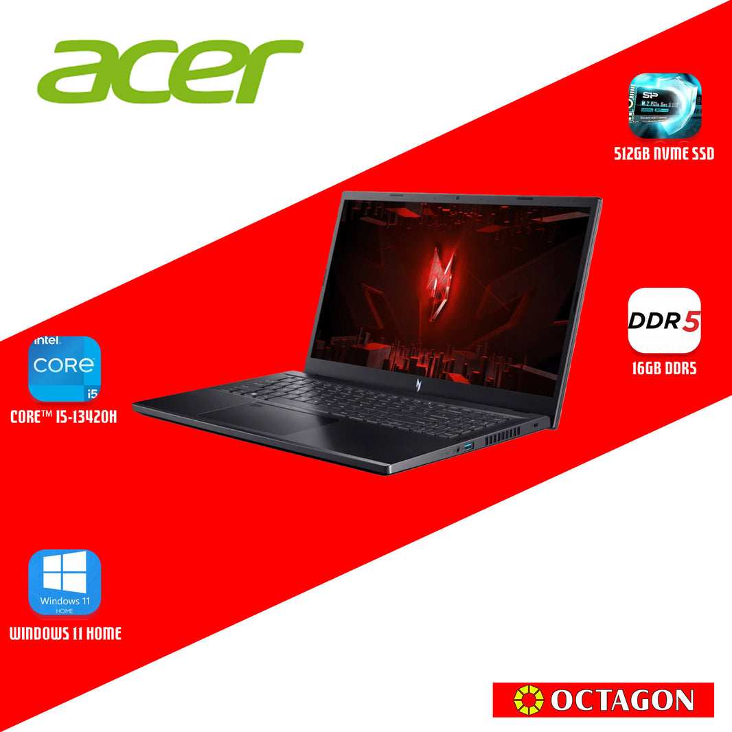 ACER NITRO V ANV15-51-541P/ CORE I5-13420H – Octagon Computer Superstore