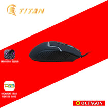TITAN TMO-564 LED USB GAMING MOUSE DPI 12000 – Octagon Computer Superstore