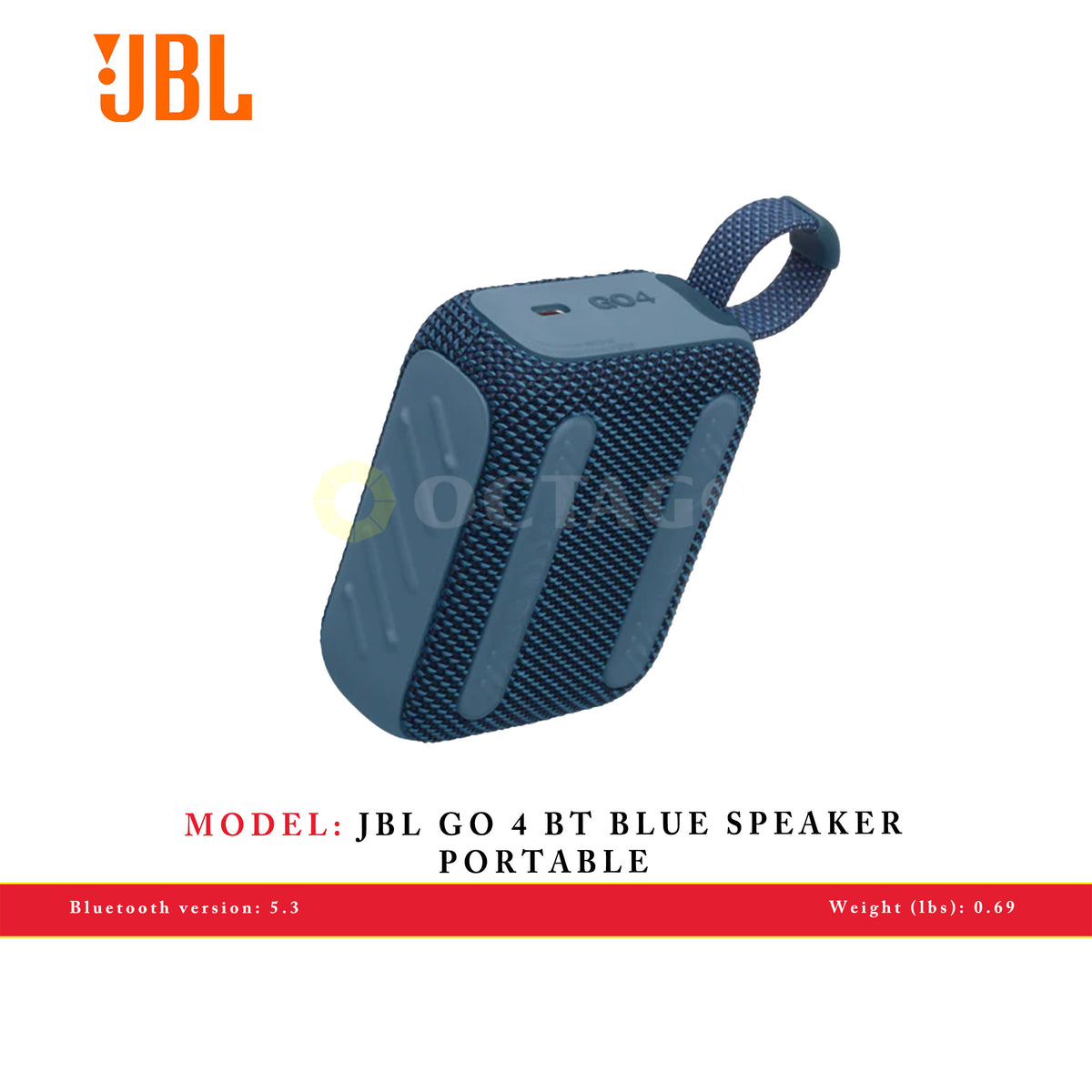 JBL GO 4 BT BLUE SPEAKER PORTABLE – Octagon Computer Superstore