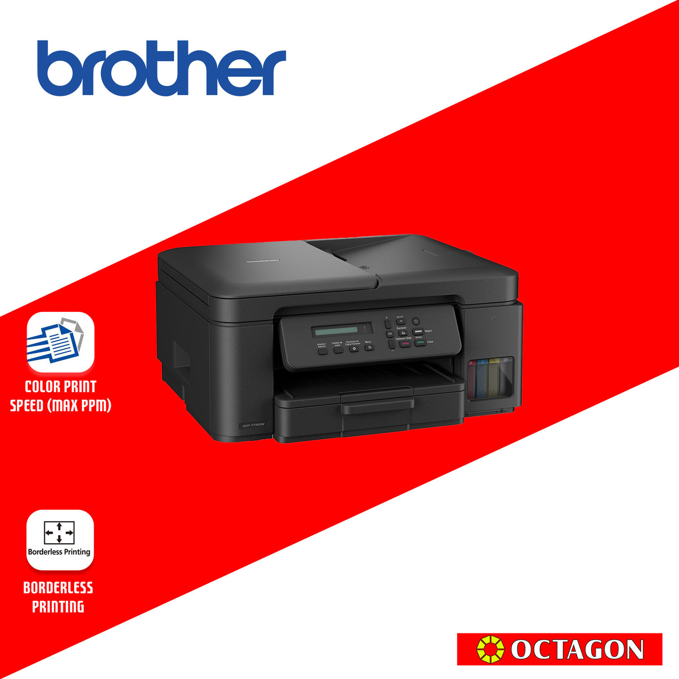 BROTHER DCP-T730W 3IN1 PRINTER – Octagon Computer Superstore