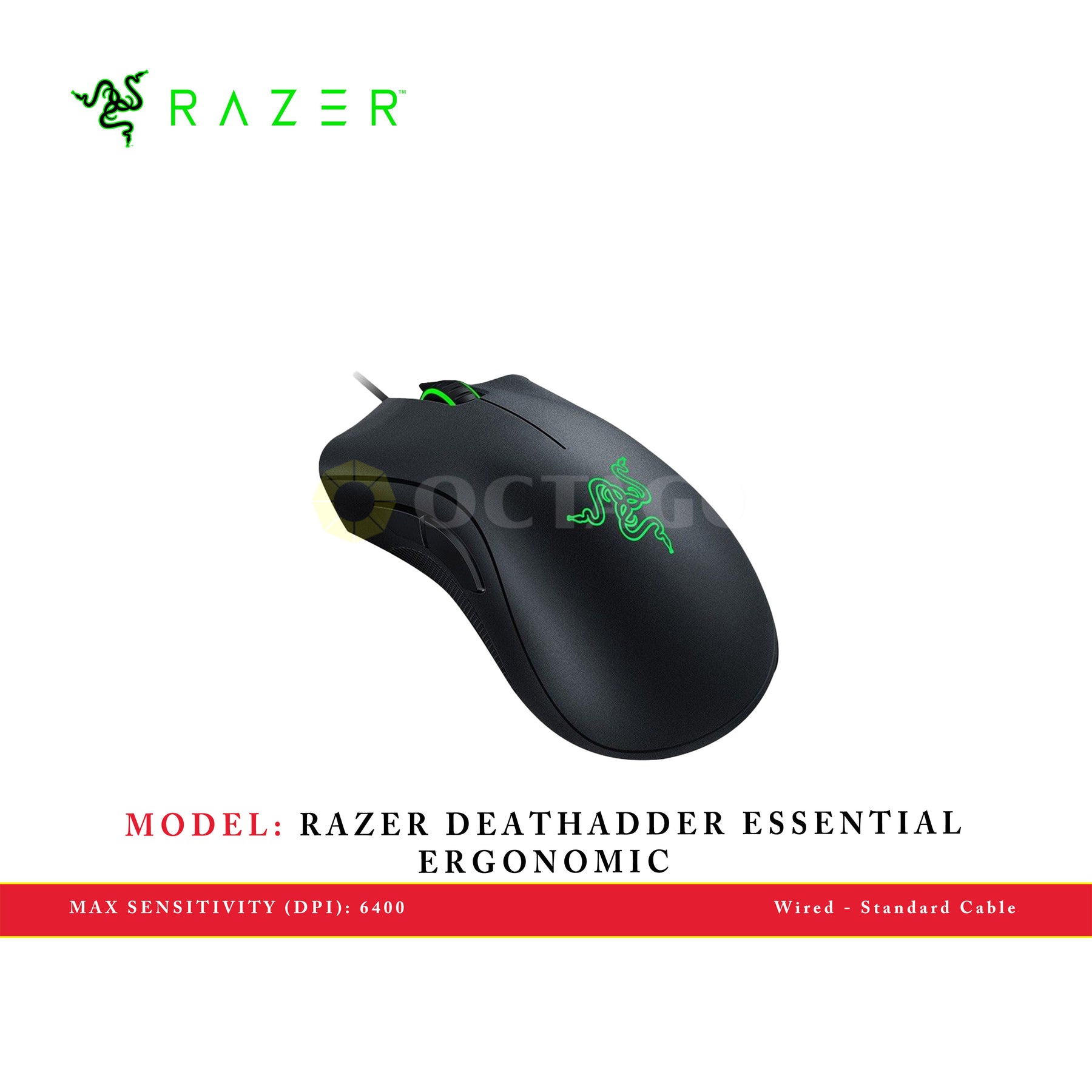 RAZER DEATHADDER ESSENTIAL ERGONOMIC – Octagon Computer Superstore
