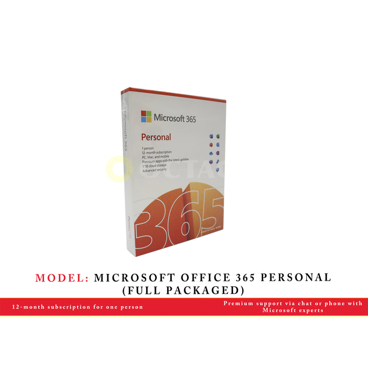 MS OFFICE 365 PERSONAL – Octagon Computer Superstore