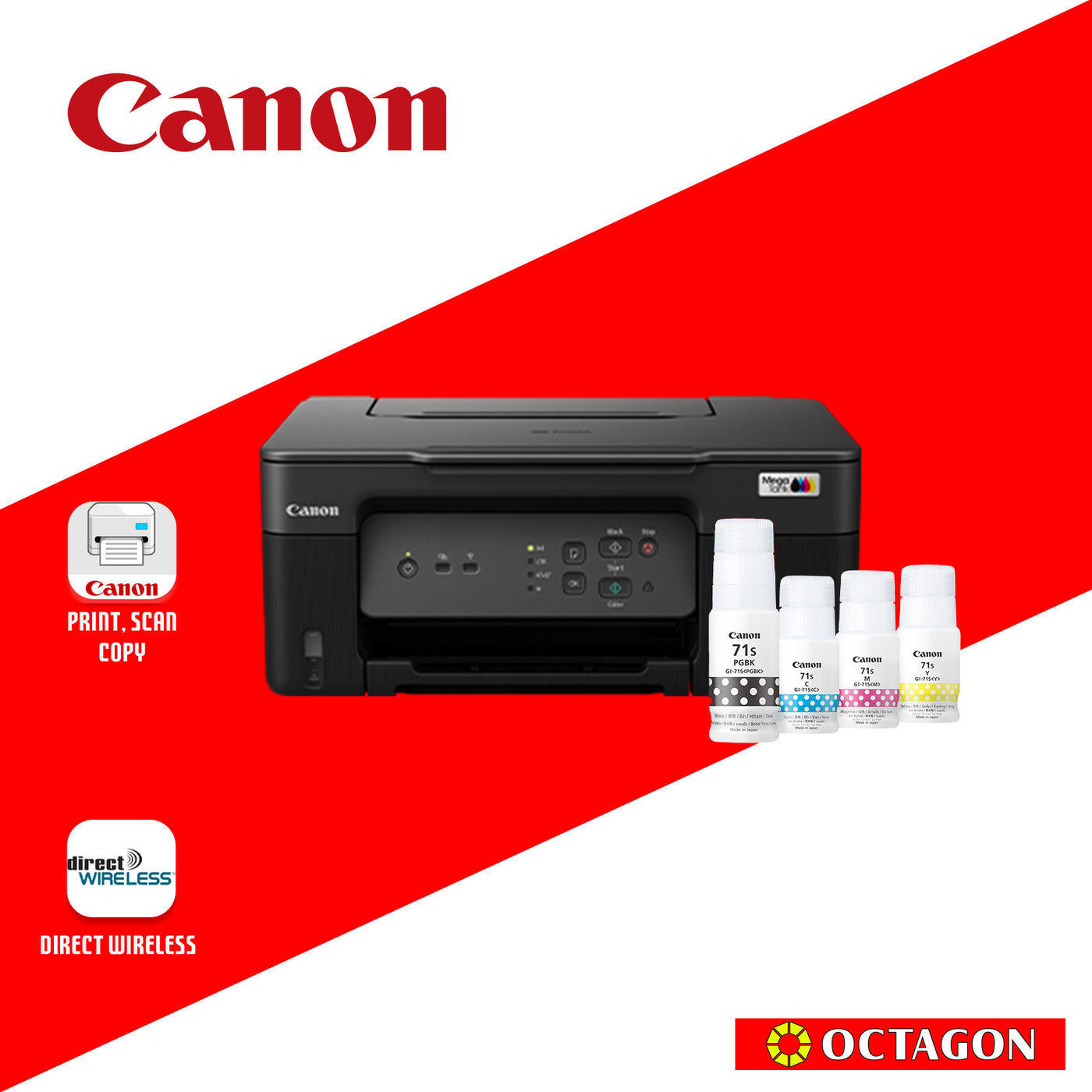 CANON PIXMA G3730 INK TANK PRINTER – Octagon Computer Superstore