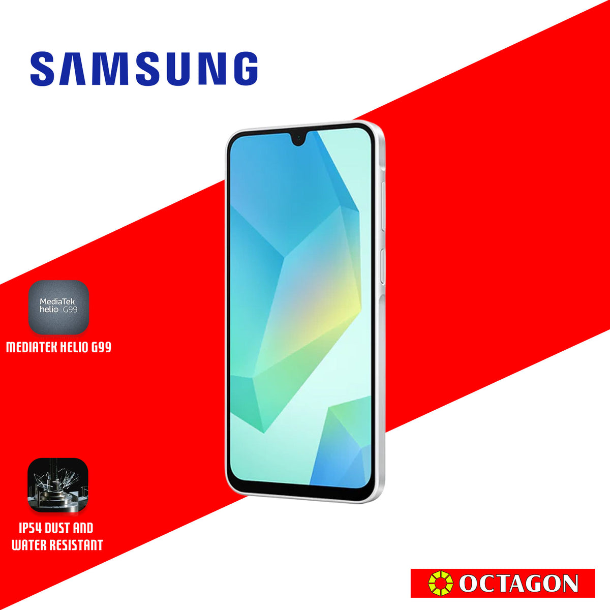 SAMSUNG GALAXY A16 LTE 4GB 128GB GRAY – Octagon Computer Superstore