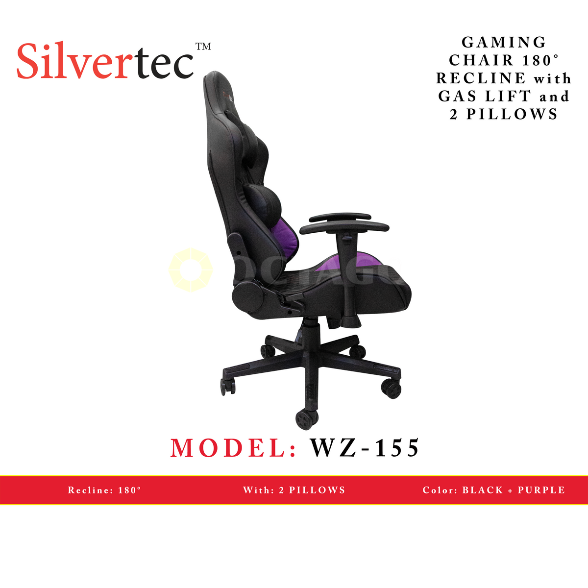 Silvertec Gaming Chair – Octagon Computer Superstore