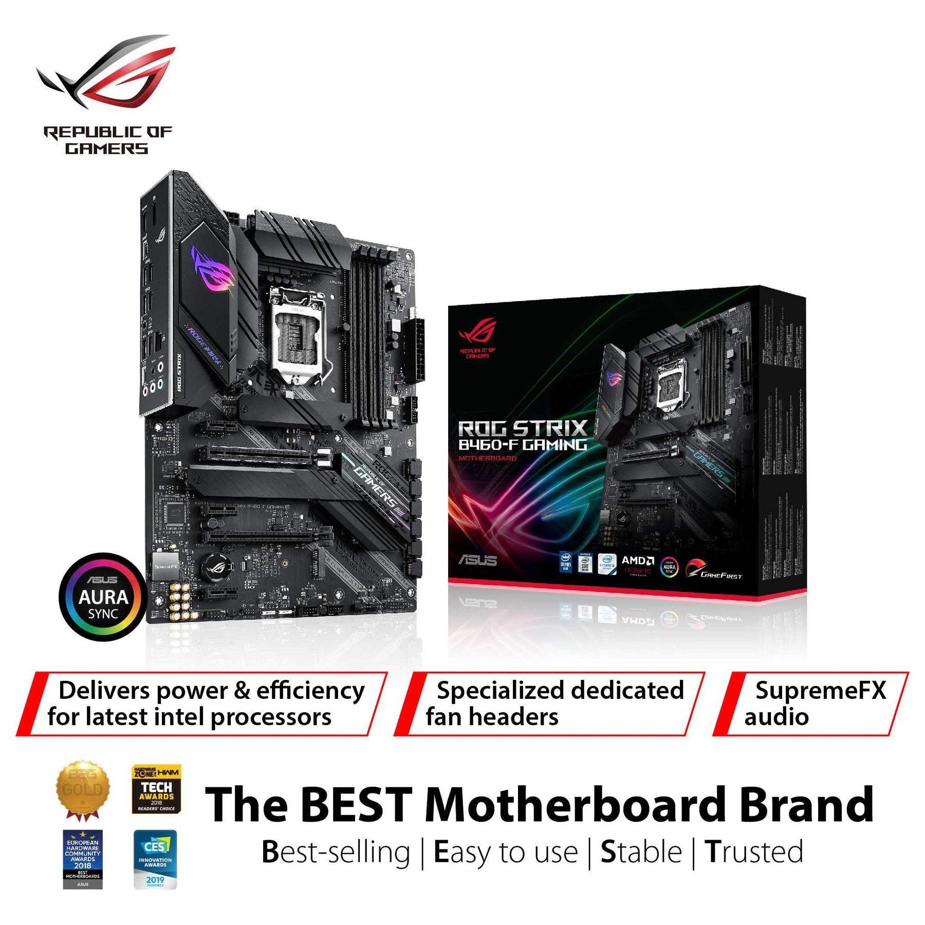 ASUS ROG STRIX B460-F GAMING – Octagon Computer Superstore