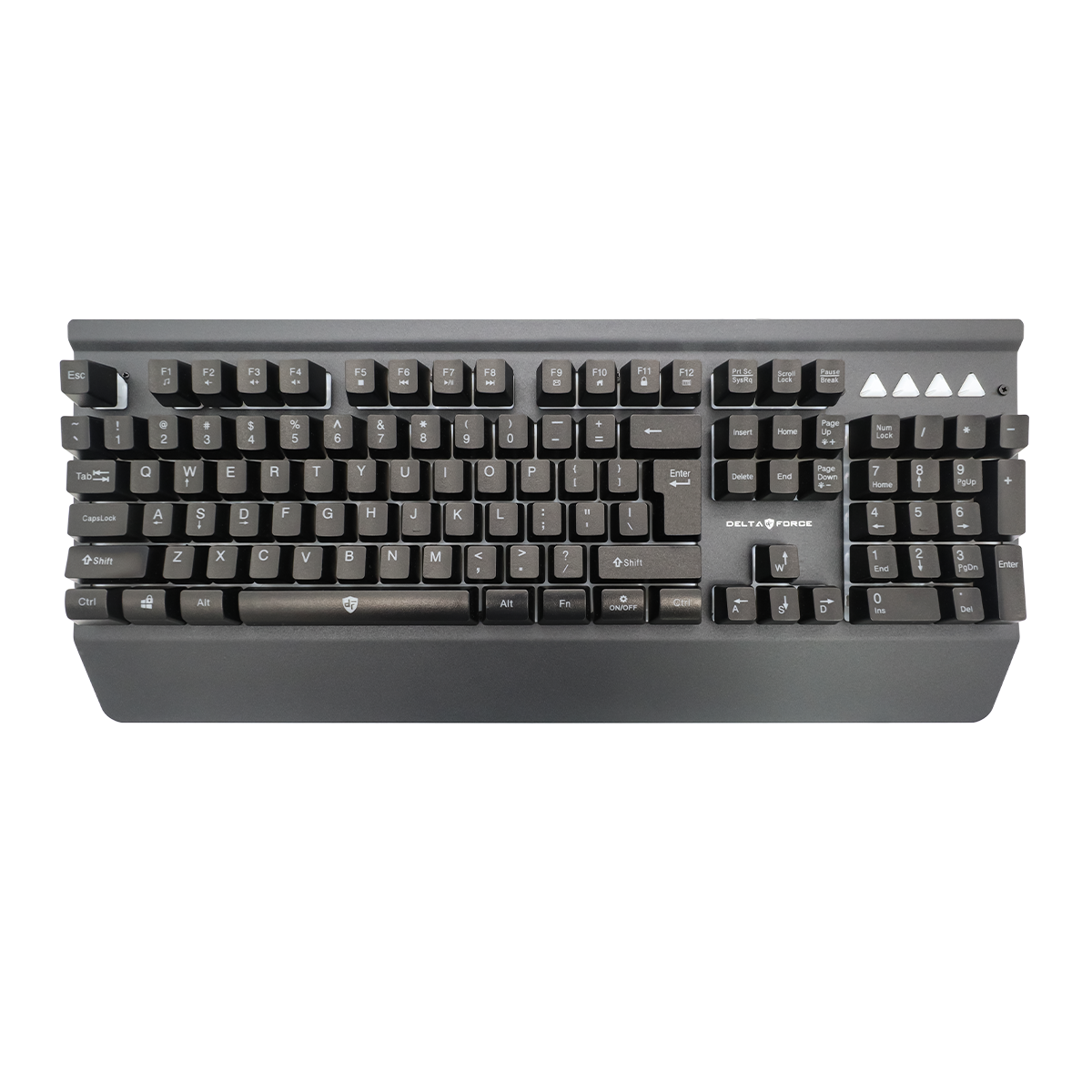 DELTA FORCE DK513 USB GAMING KEYBOARD RAINBOW 19 ANTI-GHOST KEYS ...