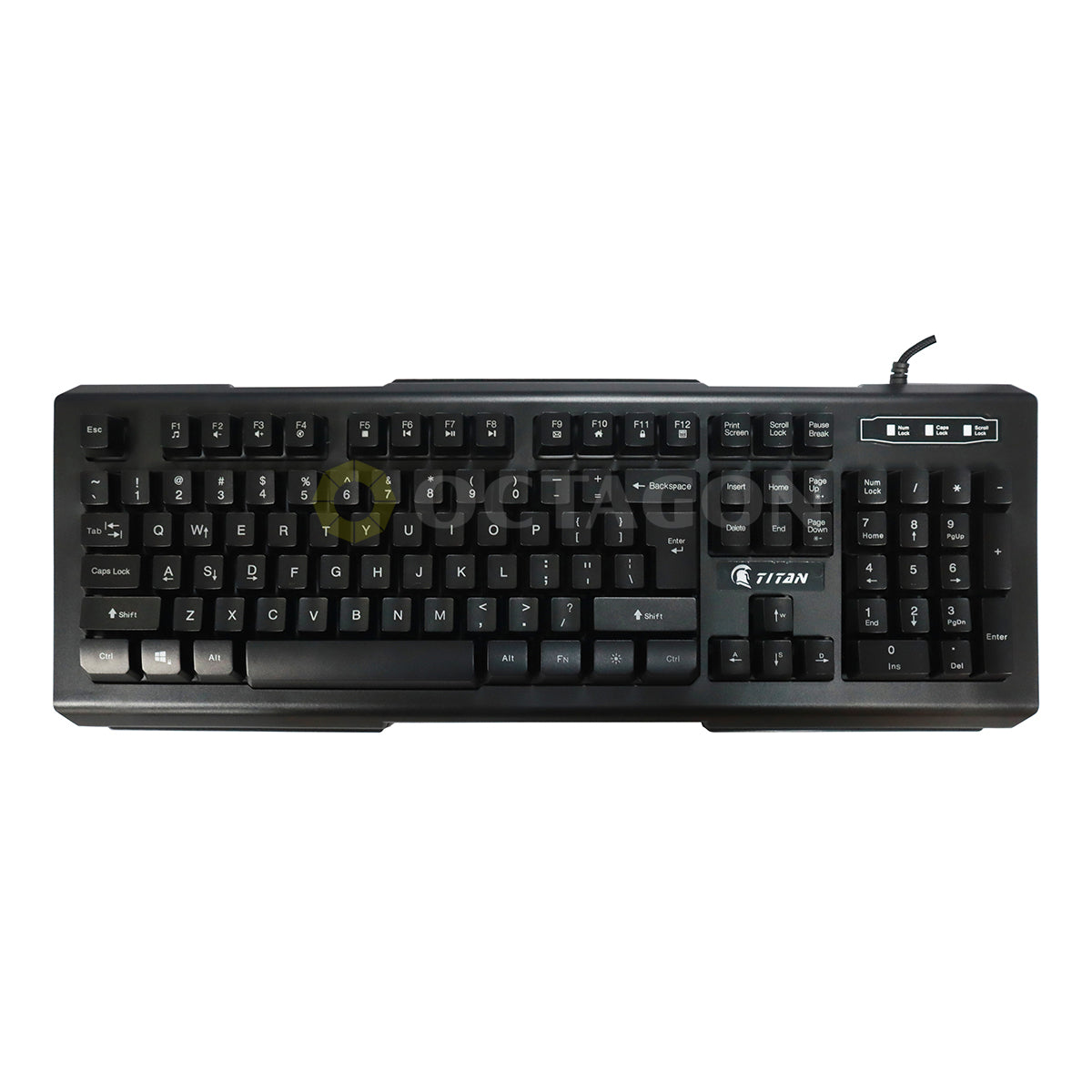 TITAN TKD-652 RGB USB GAMING KEYBOARD – Octagon Computer Superstore