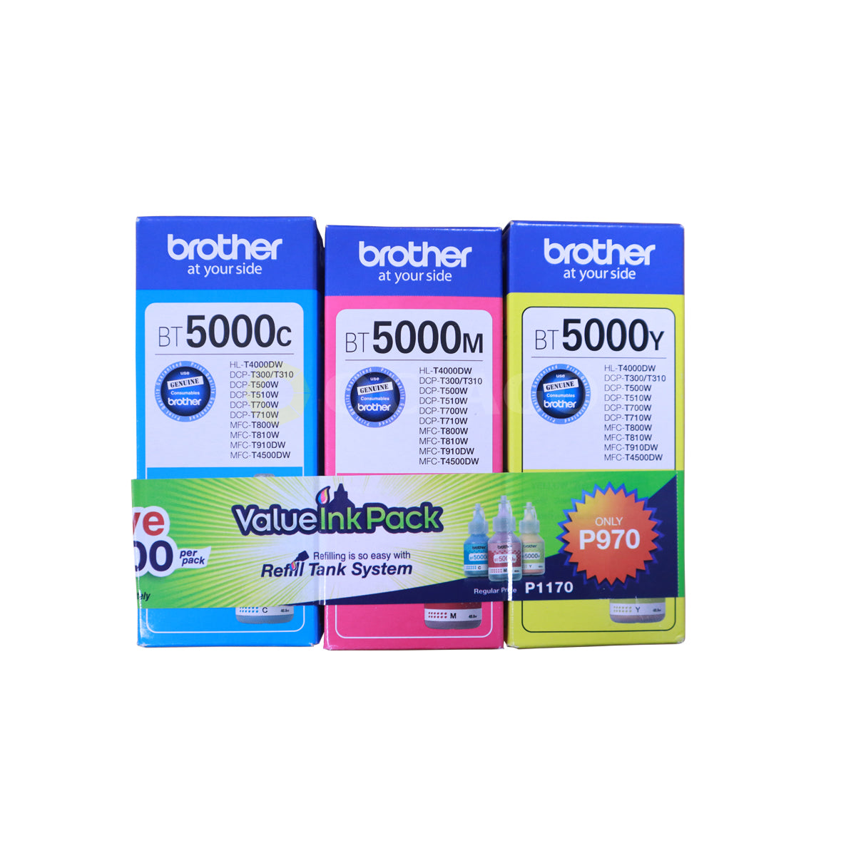 BROTHER BT-5000 COLOR (CMY) PACK – Octagon Computer Superstore