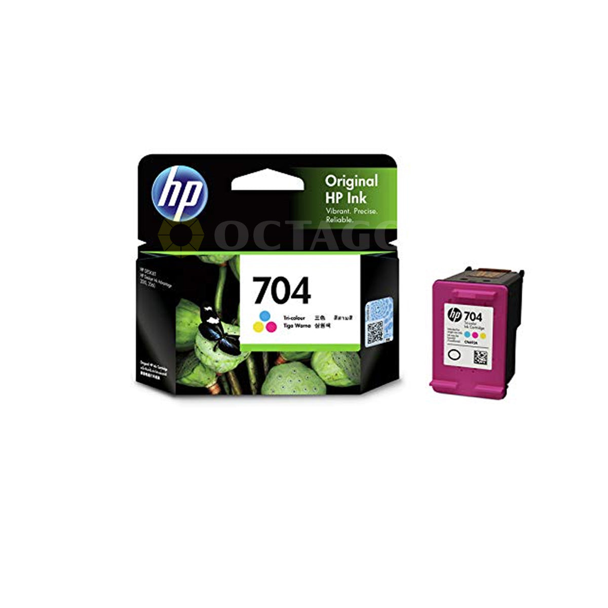 HP CN693A (#704) COLOR INK CARTRIDGE – Octagon Computer Superstore