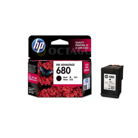 HP F6V27AA (#680) BLACK INK CARTRIDGE – Octagon Computer Superstore