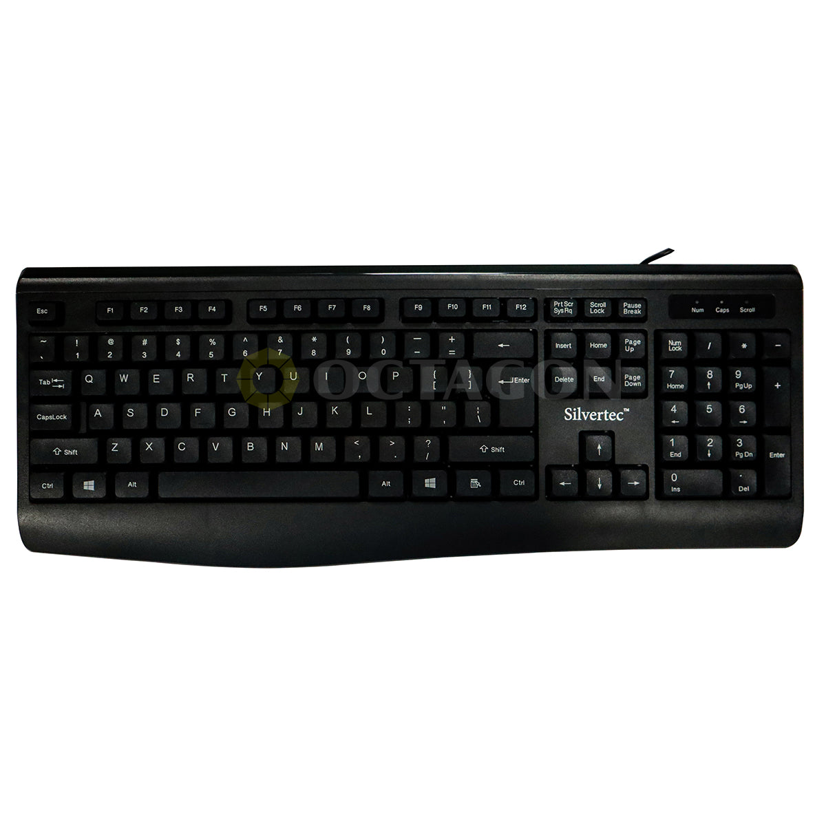SILVERTEC SYK-3103 WIRED KEYBOARD – Octagon Computer Superstore