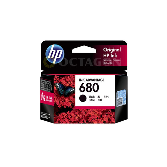 HP F6V27AA (#680) BLACK INK CARTRIDGE – Octagon Computer Superstore
