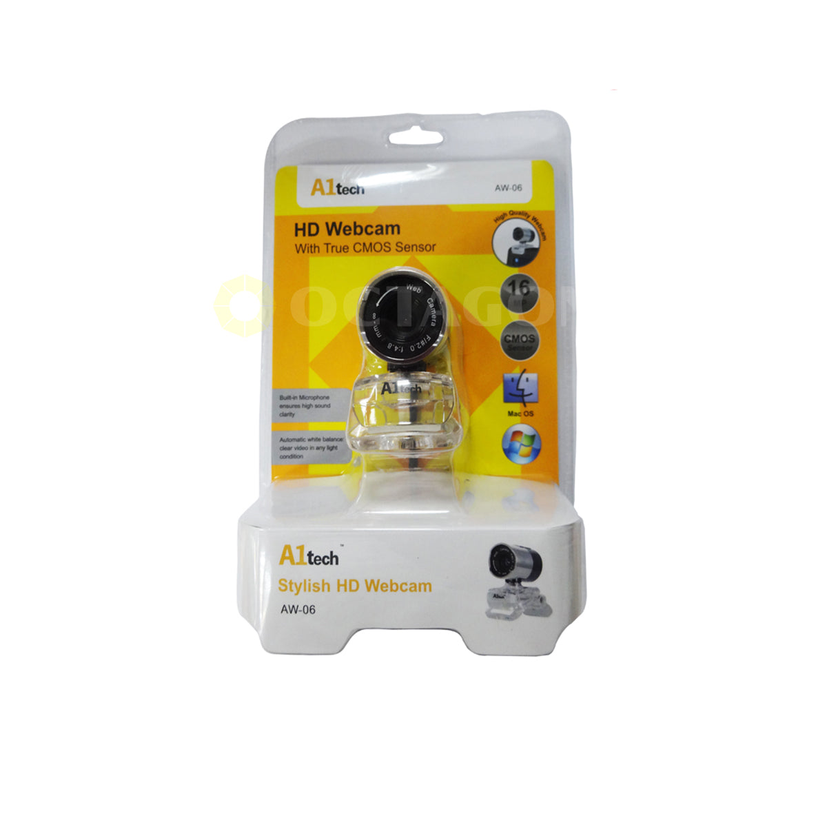 A1TECH AW-06 BLACK+STEEL/CIRCLE 16MP – Octagon Computer Superstore