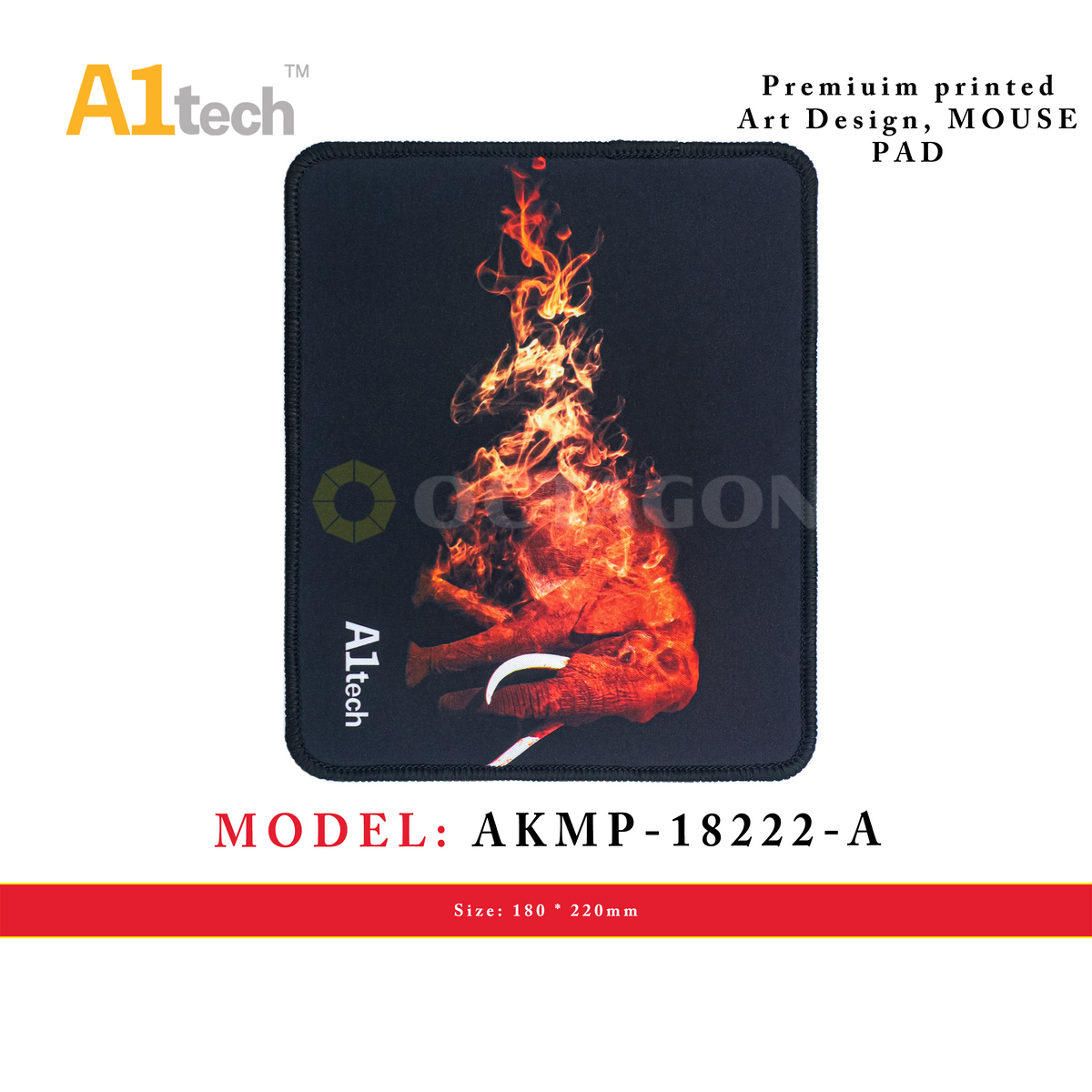 A1TECH AKMP-18222-A MOUSE PAD – Octagon Computer Superstore