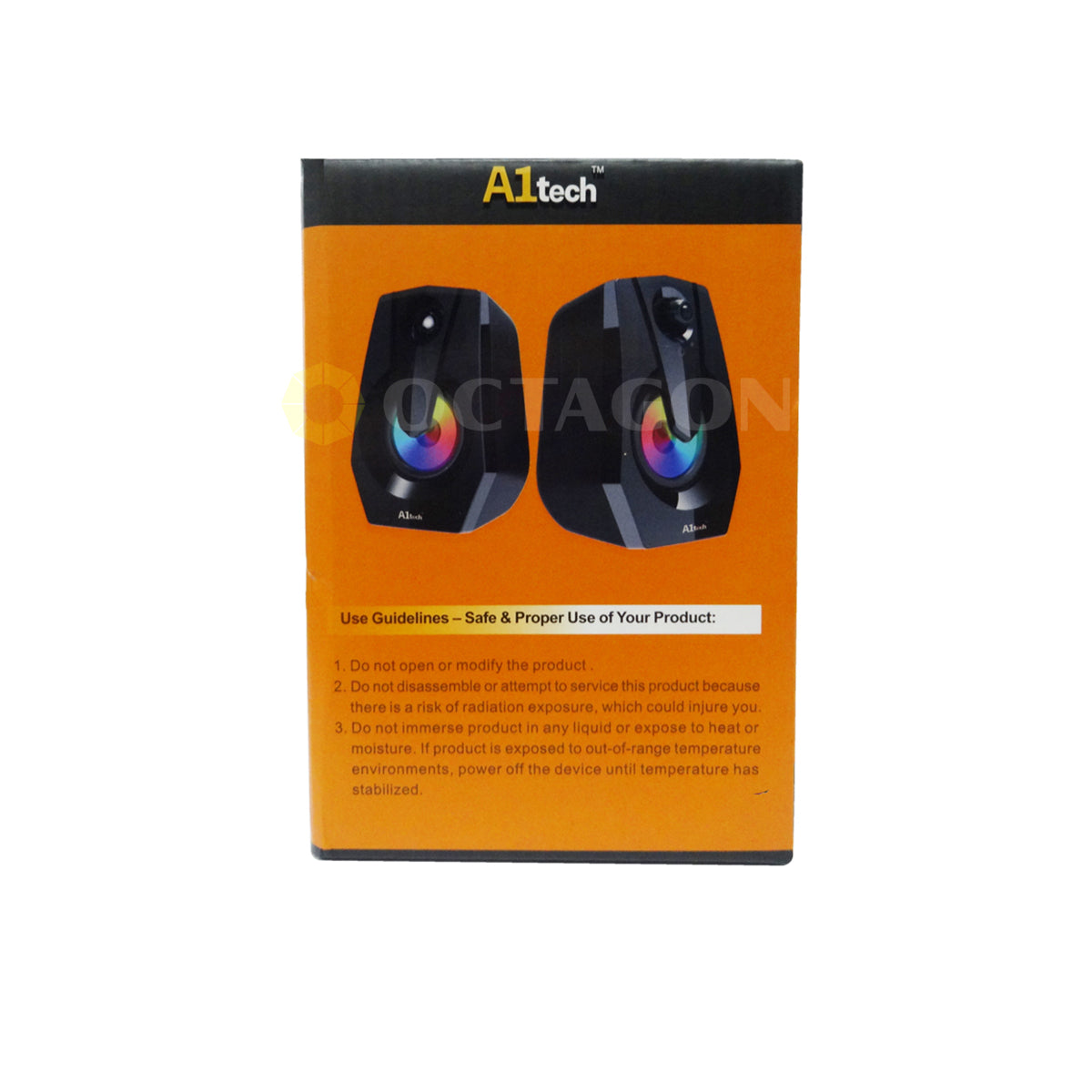 A1TECH AS-ICON808-A LED 2.0 SPEAKER – Octagon Computer Superstore