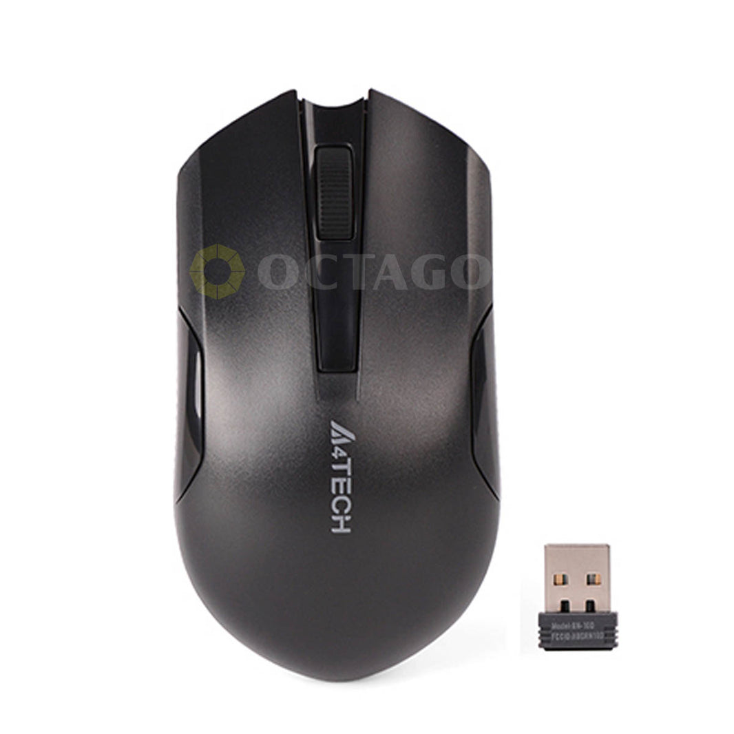 A4 TECH G3-200N-1 BLACK V-TRACK WIRELESS MOUSE – Octagon Computer ...